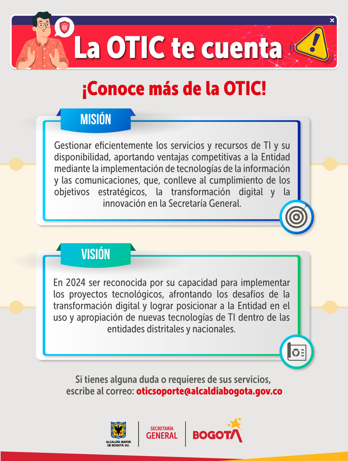 ¡Conoce más de la OTIC! | Sede Electrónica - Secretaria General